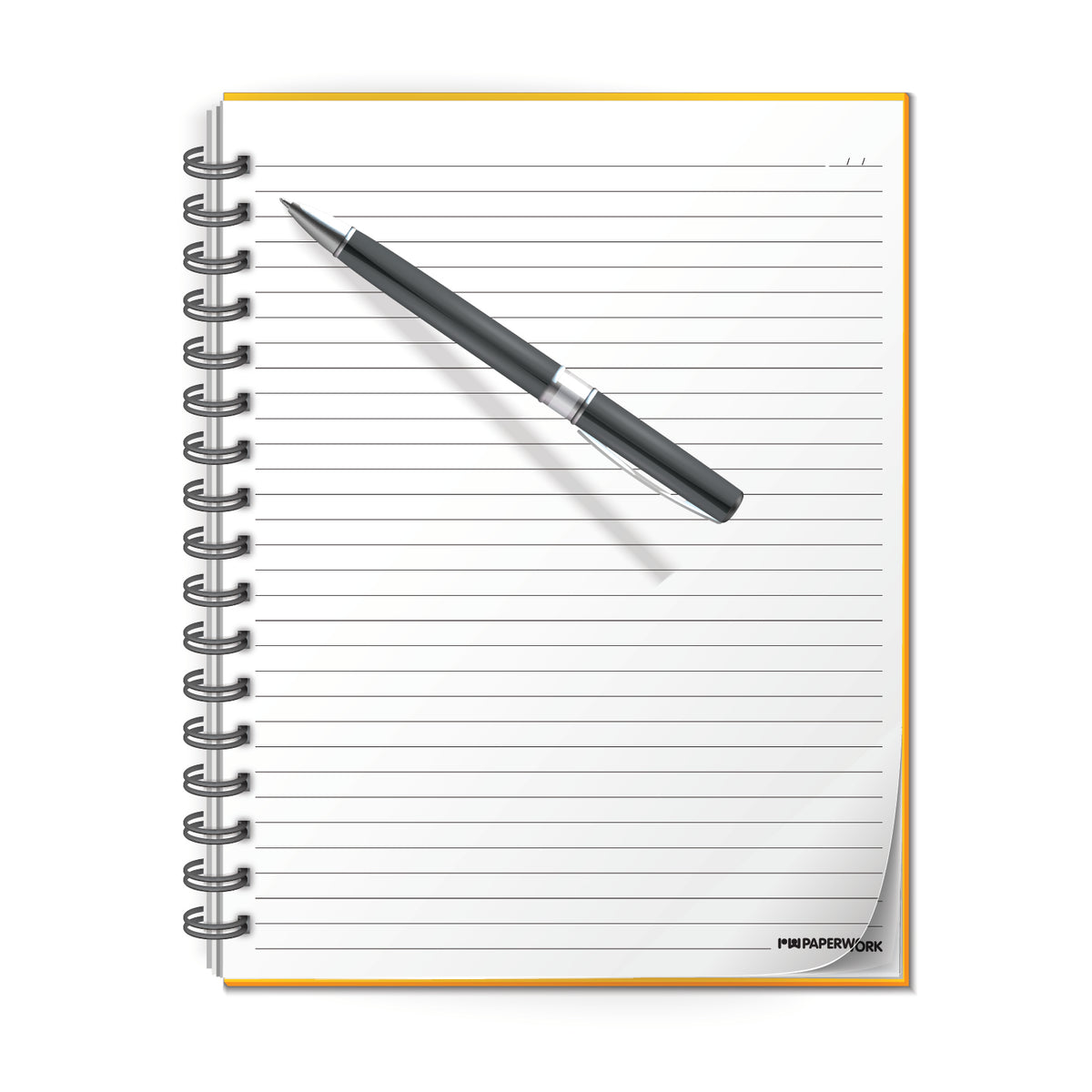 Paperwork Shapes Spiral Notebook A4