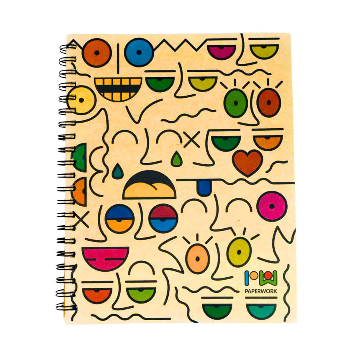 Paperwork Comic Spiral Notebook A4